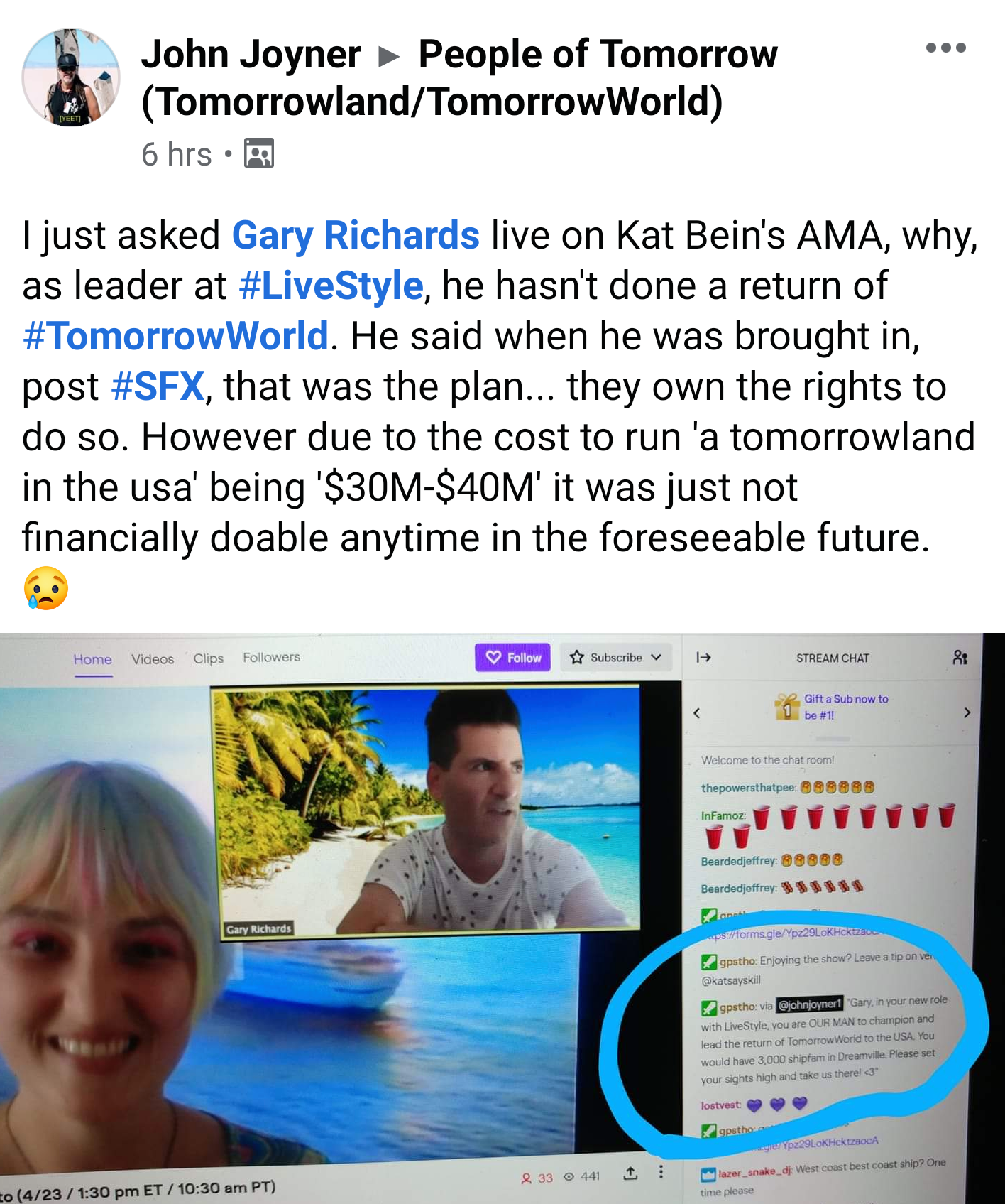 The Return of TomorrowWorld? Destructo Tells All… - ADDICTED TO EDM