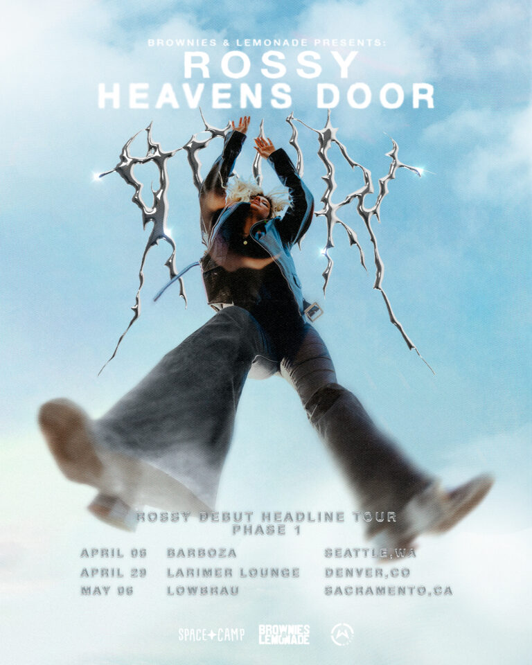 ROSSY announces her first-ever headline tour with Brownies & Lemonade ...