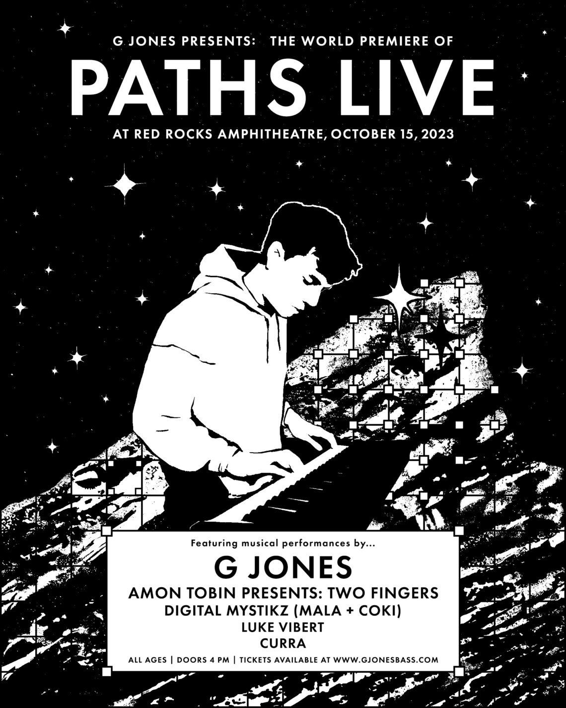 G Jones announces debut solo headlining Red Rocks show with Amon Tobin ...